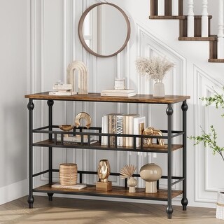 3-Tier Sofa Tables Narrow Entryway Table with Storage - Bed Bath ...