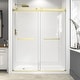 Frameless Glass Shower Door Tempered Glass Double Sliding Design by ...
