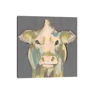 iCanvas "Blush Faced Cow II" by Jennifer Goldberger Canvas Print - Bed ...