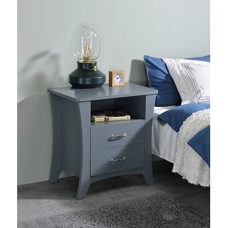 Colt Gray Finish Accent Table - Bed Bath & Beyond - 42610294