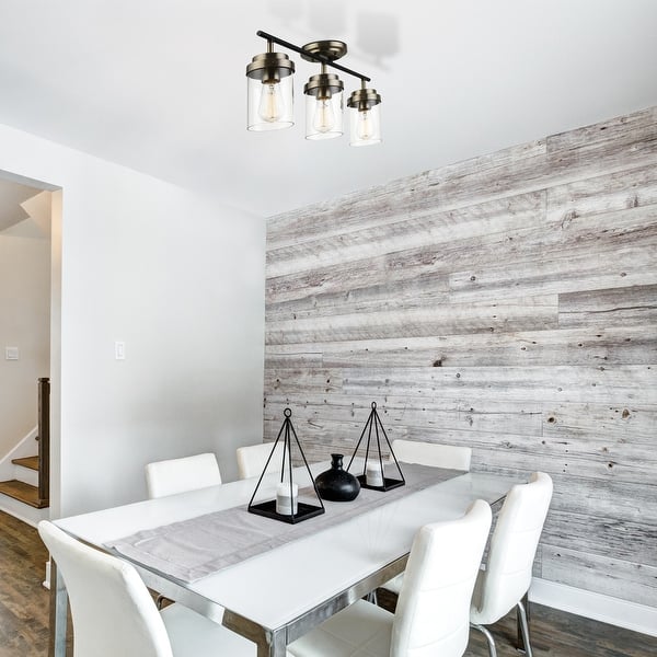 Adelaide 3-Light Antique Brass Track Lighting - one size - Overstock ...