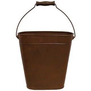 Rust & Black Oval Wall Planter - 9" H x 9" W x 4" D - Bed Bath & Beyond ...