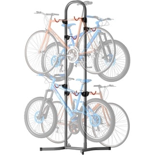 Suchtale 4 Bike Rack, Bicycle Rack, Garage Home Bike Storage Rack ...