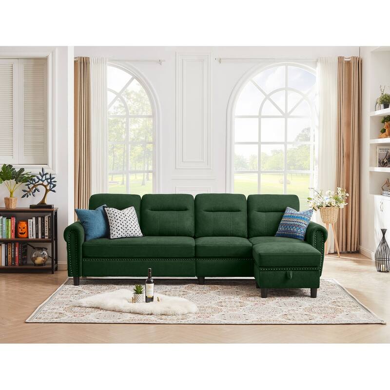 Green Sectional Sofas - Bed Bath & Beyond