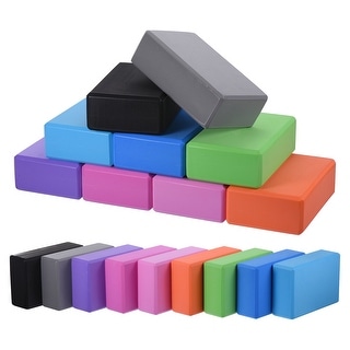 9Pcs Yoga Blocks EVA Foam Non-Slip High-Density Dance Bricks Bulk 9 ...