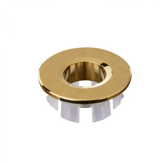 Solid Brass Overflow Ring Cover Caps for Bathroom Sink - N/A - Bed Bath ...