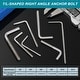 7/L-Shaped Right Angle Bolt Screw, 304 Stainless Steel l Shape ...