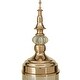 CosmoLiving by Cosmopolitan Gold Metal Living Room Decorative Jars with ...
