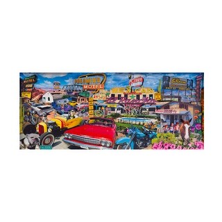 John Roy 'Western Collage 17' Canvas Art - Bed Bath & Beyond - 39538428