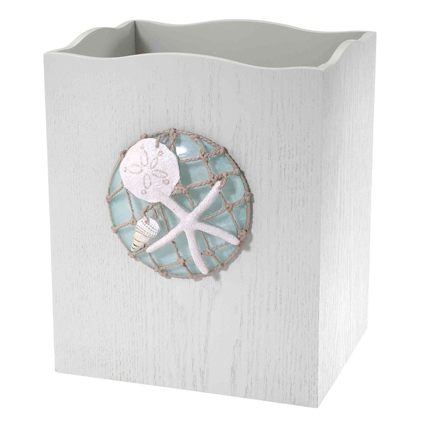 Avanti Seaglass Wastebasket - Bed Bath & Beyond - 41460816