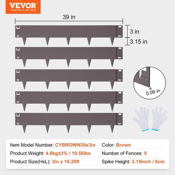 horizontal border edging