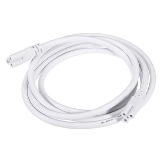 LED Tube Connector Round Cable Female Double End Extension Cord for LED ...