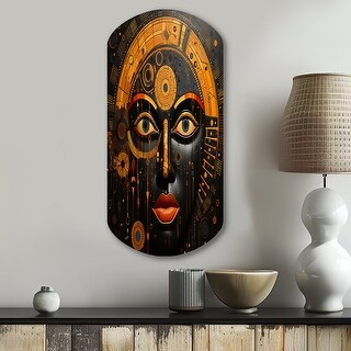 African Tribes Sacred Patterns V - African Tribal Sculptures Wall Art ...