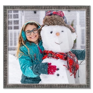 26x26 Frame Silver Picture Frame - Modern Photo Frame Includes UV - Bed ...