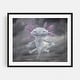 The god of axolotl Collage Clouds Cute Salamander Art Print/Poster ...