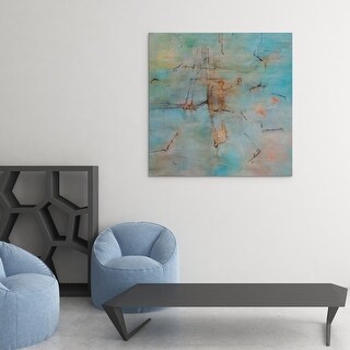 Light Pond Blue Dream Abstract Wall Art - Bed Bath & Beyond - 36886907