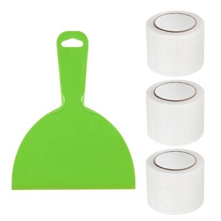 6inch Putty and 2.8mm Mesh Drywall Joint Tape 3.9inch x 82feet, 4Pcs ...