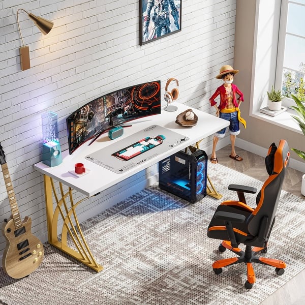 dining table desk setup