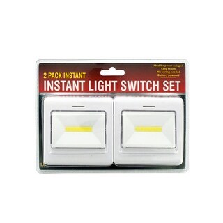 Instant LED Magnetic Switch Light Set - Pack of 2 - Bed Bath & Beyond ...