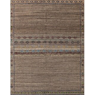 Ahgly Company Machine Washable Abstract Dark Brown Area Rugs - Bed Bath ...