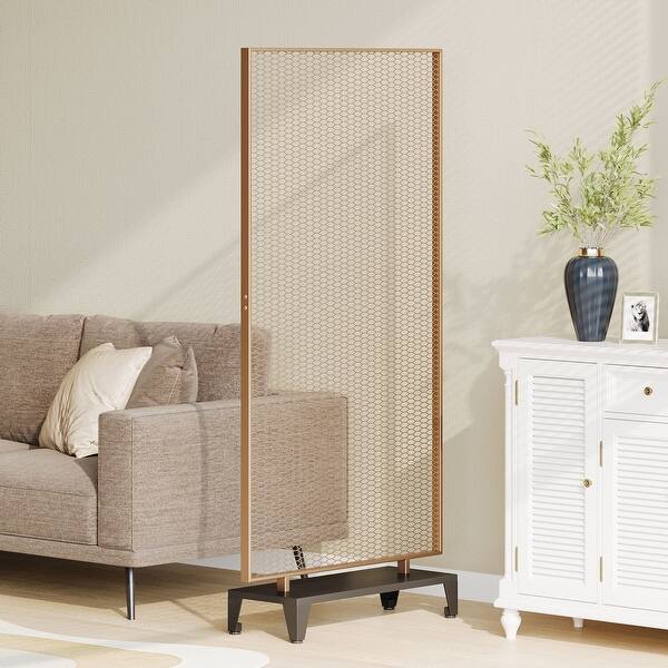 Edson 5' Tall Iron Mesh Room Divider by Christopher Knight Home - Bed ...