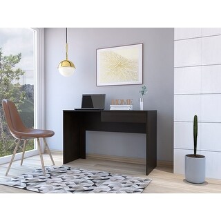 Modern Writing Computer Desk with Spacious Drawer, Compact Design for ...