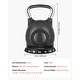 UIMOSO Kettlebell, Adjustable Kettlebell with 7 Weight Levels, Die-Cast ...