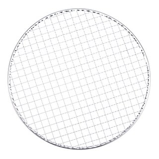 5pcs Round BBQ Grill Net 10.4" Dia Galvanized Iron Barbecue Mesh Mat ...