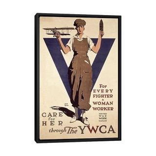 iCanvas "For Every Fighter a Woman Worker, 1st World War YWCA ...