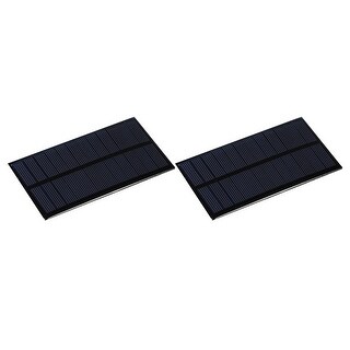 Mini Solar Panel Cell 6V 140mA 0.84W 110mm x 60mm for DIY Project Pack ...