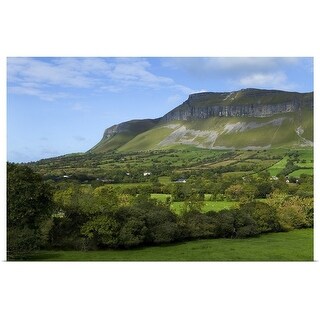 "Benbulben and Kings Mountain, County Sligo, Ireland" Poster Print ...