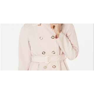 Laundry By Shelli Segal Women's Double Breasted Trench Coat Brown Size ...