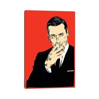 iCanvas "Don Draper" by TECHNODROME1 Canvas Print - Bed Bath & Beyond ...