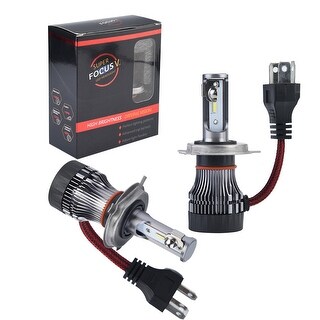 2 x H4 led 30W 2800LM M9 Headlight Car Hi/Lo Beam Auto Bulbs 6000K ...