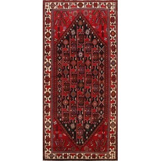 Geometric Traditional Malayer Persian Area Rug Wool Hand-knotted - 4'11 ...