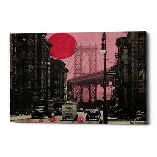 Epic Graffiti 'Pink Haze' by DB Waterman, Canvas Wall Art - Bed Bath ...