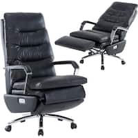 Electric Power Office Chair, Reclining Chair with Footrest, with Auto ...