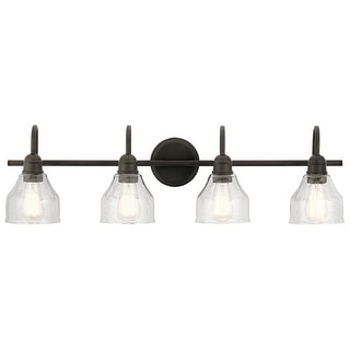 Kichler Avery 4 Light 33" Wide Bathroom Vanity Light - Bed Bath ...