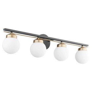 Quorum International 506-4-80 Nimbus 4 Light 34" Wide Vanity Light ...