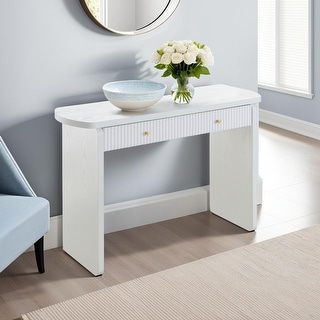 Convenience Concepts Weston 1 Drawer Hall Entryway Console Table - Bed ...
