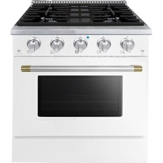 30 Inch Natural Gas Freestanding Range in White - Bed Bath & Beyond ...