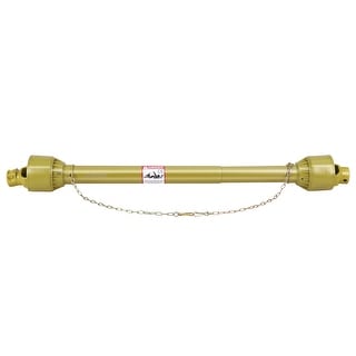 PTO Shaft, 1-3/8" PTO Drive Shaft, 6 Spline Tractor, Round Implement ...