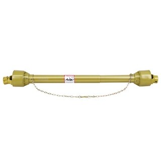 PTO Shaft, 1-3/8" PTO Drive Shaft, 6 Spline Tractor, Round Implement ...