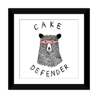 iCanvas "Cake Defender Bear" by Jimbobart - Bed Bath & Beyond - 37448471
