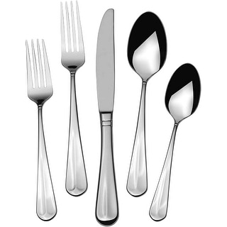 45-Piece Flatware Set, Silver - Bed Bath & Beyond - 37566568