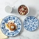 Martha Stewart Goodale Vintage Blue Stoneware 16 Piece Dinnerware Set ...