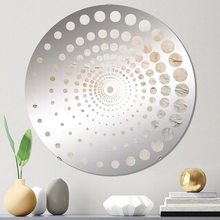 Designart "Minimalism Geige Glacier Harmony II" - Modern Abstract ...