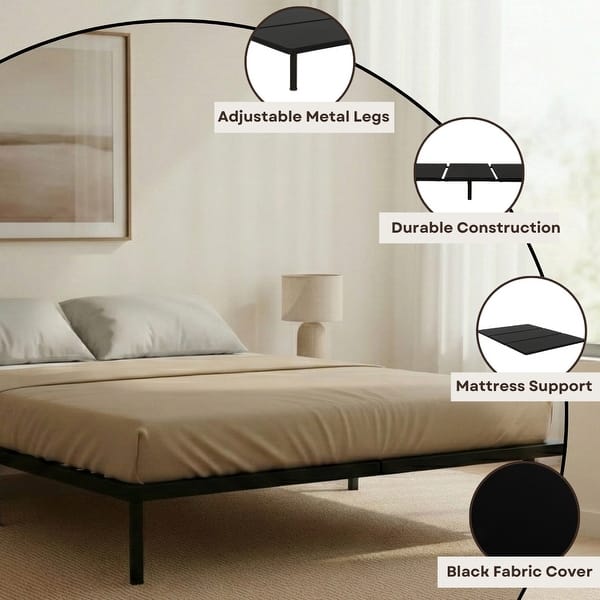 zen platform bed frame