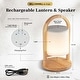 Bell + Howell EchoGlow Rechargeable Bluetooth Lantern Speaker Touch ...