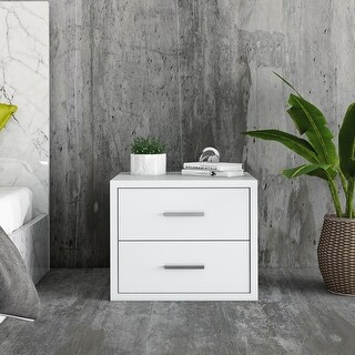 Modrest Adan Modern White Nightstand - Bed Bath & Beyond - 35007828